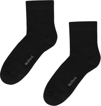 Wolford Baumwollmischung Frottee Sneaker Socken - - Underwear - Damen - Schwarzk - S