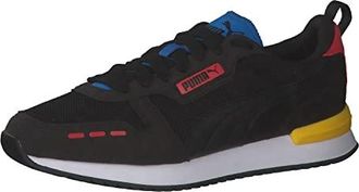 Puma Baskets R78 Unisexes, Puma Black PUMA Black High Risk Red, 38.5 EU