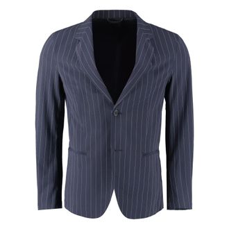 THE (ALPHABET) Herren, Jacken, Blau, XLGr&ouml;&szlig;e