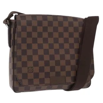 Louis Vuitton Pre-owned Sac bandouli&egrave;re Damier Ebene - unisex - Pre-owned - Brun - Taille: ONE Size