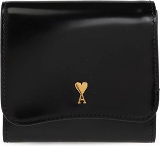 Ami unisex, Accessoires, Noir, Taille: ONE Size Paris Paris Compact Wallet