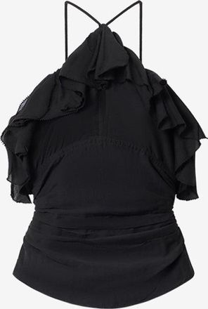 Isabel Marant Top Djimia - Femme - Noir - Taille34 - Marant &Eacute;toile