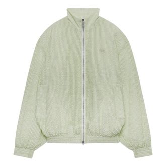 GCDS Gcds - Vichy Jacket - Femme - Vestes - Vert - Taille: 44 FR
