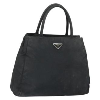 Prada Pre-owned Nylon Tote Bag - - Pre-owned - Damen - Schwarzk - ONE SIZE