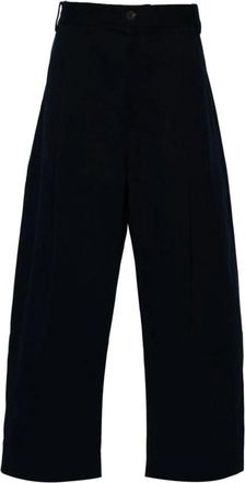 STUDIO NICHOLSON Sorte Pant - - Trousers - Herren - Blau - L