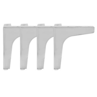 SOLUSTRE Hohopeti 4 St&uuml;ck M&ouml;belf&uuml;&szlig;e aus Metall Dreieckige Stabile M&ouml;belbeine aus Eisen 13cm Ersatzf&uuml;&szlig;e f&uuml;r Sofa Schrank Kommode und Stuhl rutschfest und Langle