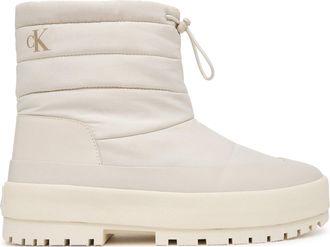 Calvin Klein Schneeschuhe Calvin Klein Vulc Flatform Snowboot Nyl HW0HW03245 Creme