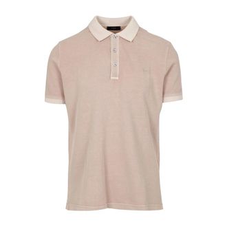 Fay Rope Polo Shirt - - Tops - Herren - Rosa - M