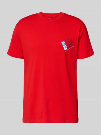 Tommy Jeans Regular Fit T-Shirt aus reiner Baumwolle