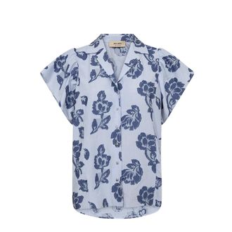 Mos Mosh MOS Mosh, Femme, Blouses et Chemises, Bleu, Taille: 42 FR Chemises