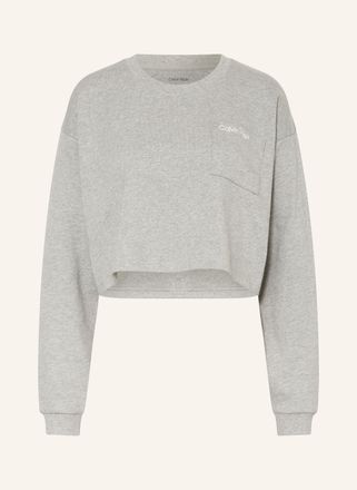 Calvin Klein Lounge-Shirt Logo Cotton Jersey grau