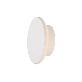 SLV LED Wandleuchte D-Ring S in Weiß-matt 7,5W 820lm IP65