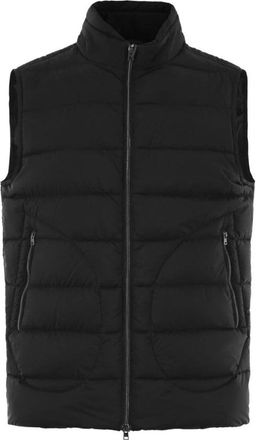 Herno Homme, Vestes, Noir, Taille: 4XL Il Gilet Down-Filled Waistcoat