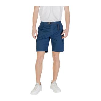 HUGO BOSS Cargo Shorts Relaxed Fit Mehrere Taschen - - Shorts - Herren - Blau - W30