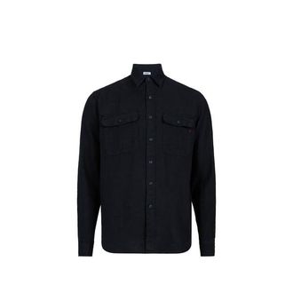 Replay Chemise droite &agrave; poches en lin