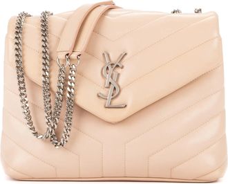 Saint Laurent Crossbody Bags - Loulou Small - Gr. unisize - in Beige - für Damen