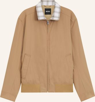 HUGO BOSS Jacke C-Cevor Regular Fit beige