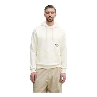 Karl Lagerfeld Silhouette Print Hoodie - - Sweatshirts & Hoodies - Herren - Beige - L