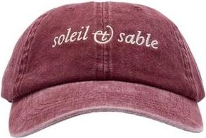 Selected Casquette brod&eacute;e en coton