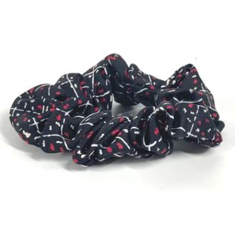 Chanel Pre-owned Soie accessoires-cheveux - Femme - Pre-owned - Noir - Taille: ONE Size
