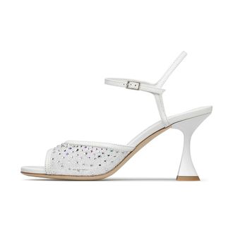 Loriblu Femme, Chaussures, Blanc, Taille: 36 EU Jewel Sandal