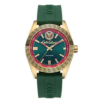 Carlo Colucci Herren Statement Uhr Fiordiliso - - Accessories - unisex - Gr&uuml;n - ONE SIZE