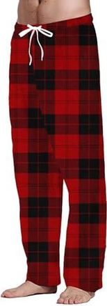 Generic Pantalon de jogging pour homme, coupe ajust&eacute;e, cordon de serrage pour homme, pantalon de jogging doubl&eacute; en polaire, pantalon de jogging confortable &agrave; 