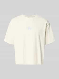Calvin Klein Jeans Relaxed Fit T-Shirt aus reiner Baumwolle