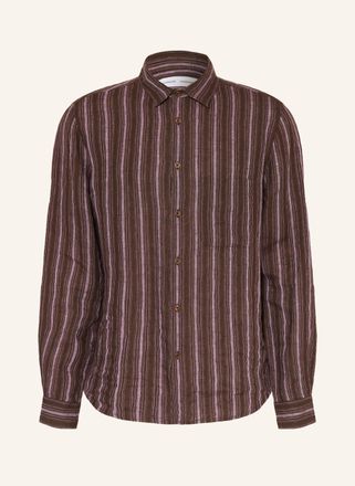 Sams&oslash;e & Sams&oslash;e Sams&oslash;e Sams&oslash;e Leinenhemd Saryan Comfort Fit lila