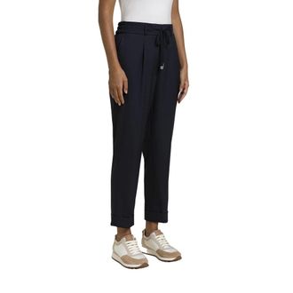 PESERICO Cropped Hose - - Trousers - Damen - Blau - 2XL