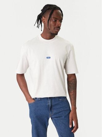 HUGO BOSS T-Shirt Nieros 50509991 Wei&szlig; Regular Fit