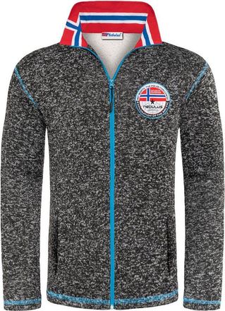 Nebulus Fleecejacke FALLOU, P5499 - Herren, navy meliert, L