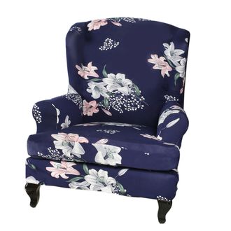 NUOBESTY 1 St&uuml;ck Elastischer Sofabezug aus Polyester 3D Bedruckter Stuhlbezug Universeller Sitzbezug Maschinenwaschbar Modernes Design f&uuml;r Wohnzimmerm&ouml;bel