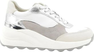 Geox Femme, Chaussures, Blanc, Taille: 37 EU Baskets