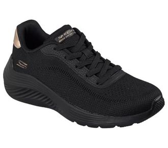 Skechers Bobs Squad Waves Current Look Baskets pour Femme Noir Pointure 39