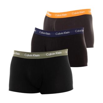 Calvin Klein Homme, Sous-v&ecirc;tements, Noir, Taille: S Low Rise Trunks
