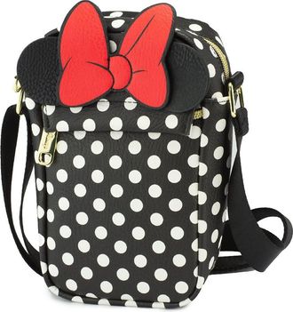 Buckle Down Disney Tasche, Cross Body, Minnie Mouse, veganes Leder, minnie maus, 8.0 x 5.5