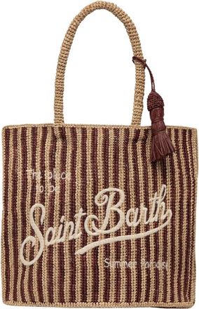 MC2 Saint Barth Sac Cabas Vanity - Femme - Sacs - Brun - Taille: ONE Size