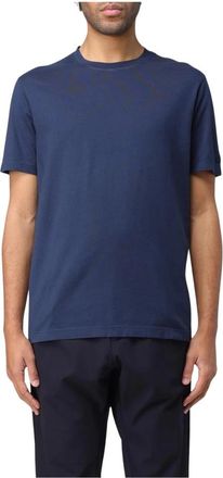 Paul & Shark Kurz&auml;rmeliges Oberteil mit Rundhalsausschnitt - - Tops - Herren - Blau - M