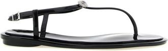 Mach & Mach Mach & Mach, Femme, Chaussures, Noir, Taille: 40 EU Sandales Plates Double