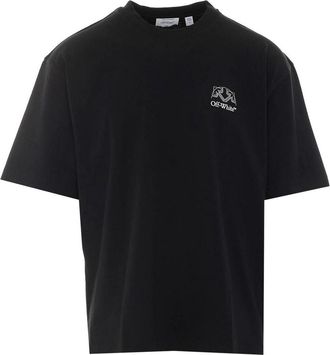 Off-white T-Shirt - Schwarz