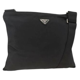 Prada Sac &agrave; bandouli&egrave;re vintage Pre-owned - Femme - Pre-owned - Noir - Taille: ONE Size