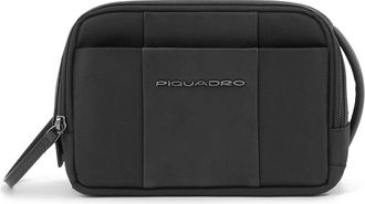 Piquadro Kulturbeutel aus Stoff - - Bags - unisex - Schwarzk - ONE SIZE