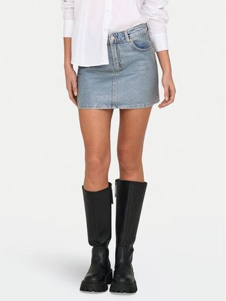 Only Jeansrock Hollywood 15342137 Blau Regular Fit