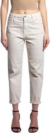 JOPHY & CO. Pantalon femme avec cinq poches en coton élastique (code 1372), beige, L
