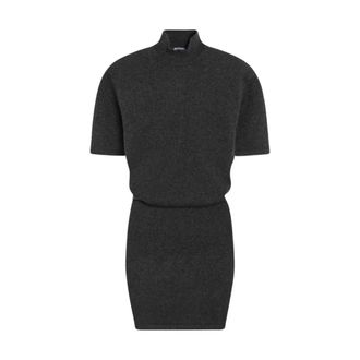 Jacquemus I Live In A Chestnut Strickkleid - - Dresses - Damen - Grau - S