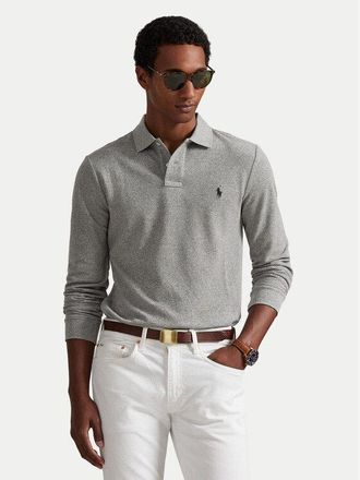 Polo Ralph Lauren Poloshirt 710681126003 Grau Slim Fit