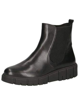 Caprice Damen Chelsea Boots mit Reißverschluss Elegant, Schwarz (Black Nappa), 39 EU