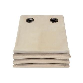 MOONDREAM DecibelControl Rideau S&eacute;parateur Pi&egrave;ce Anti-Bruit 4en1 | Phonique | Thermique | Occultant | Isolant | Technologie Brevet&eacute;e | Fabrication UE | Velours 