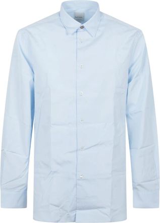 Paul Smith Homme, Chemises, Bleu, Taille: XL Button Long-Sleeve Shirt